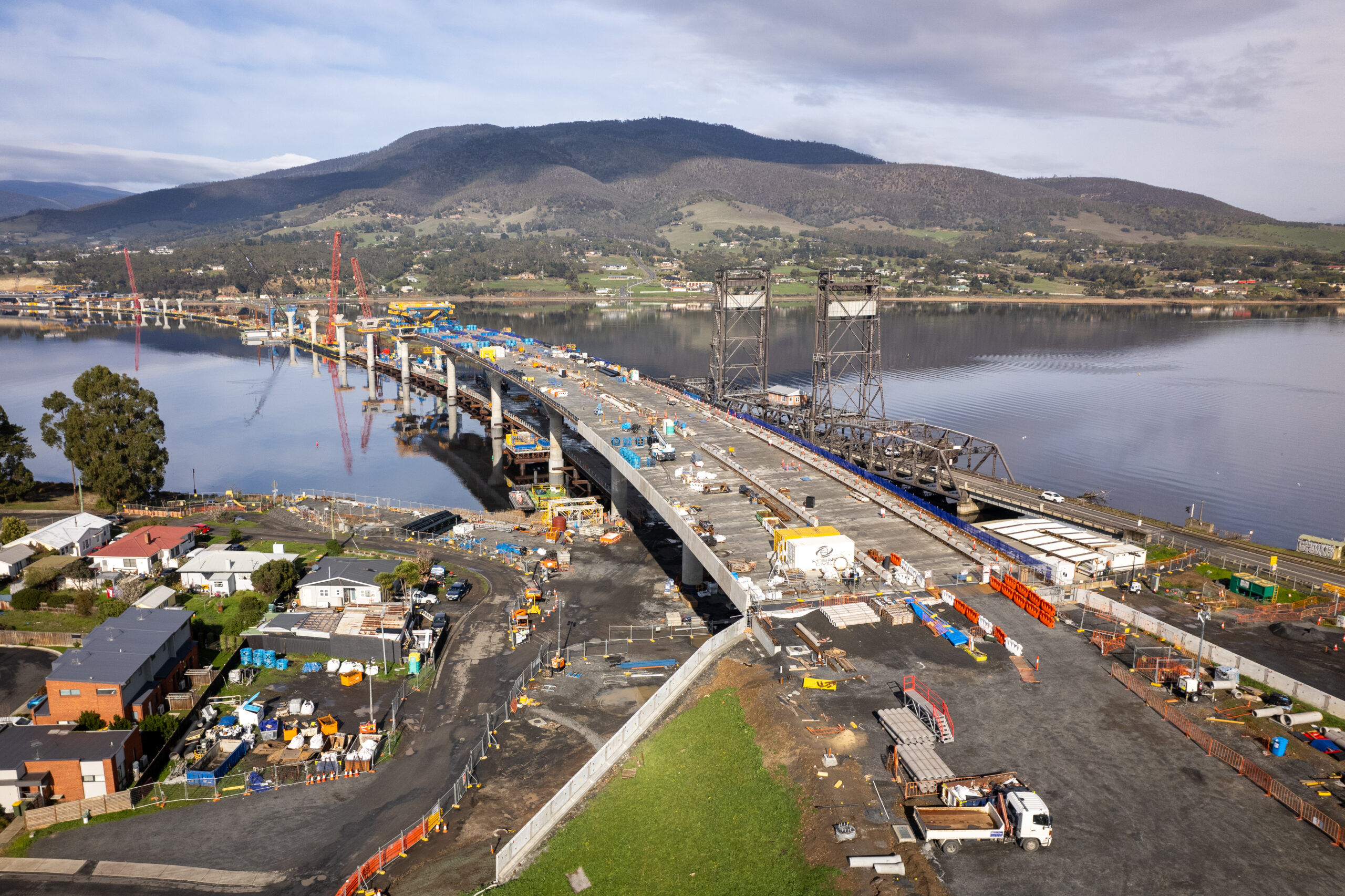 New Bridgewater Bridge - October flyover - Aveng